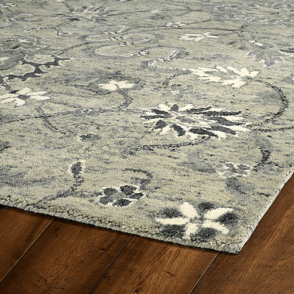 Rakash Gray Rugs | Rooms to Go