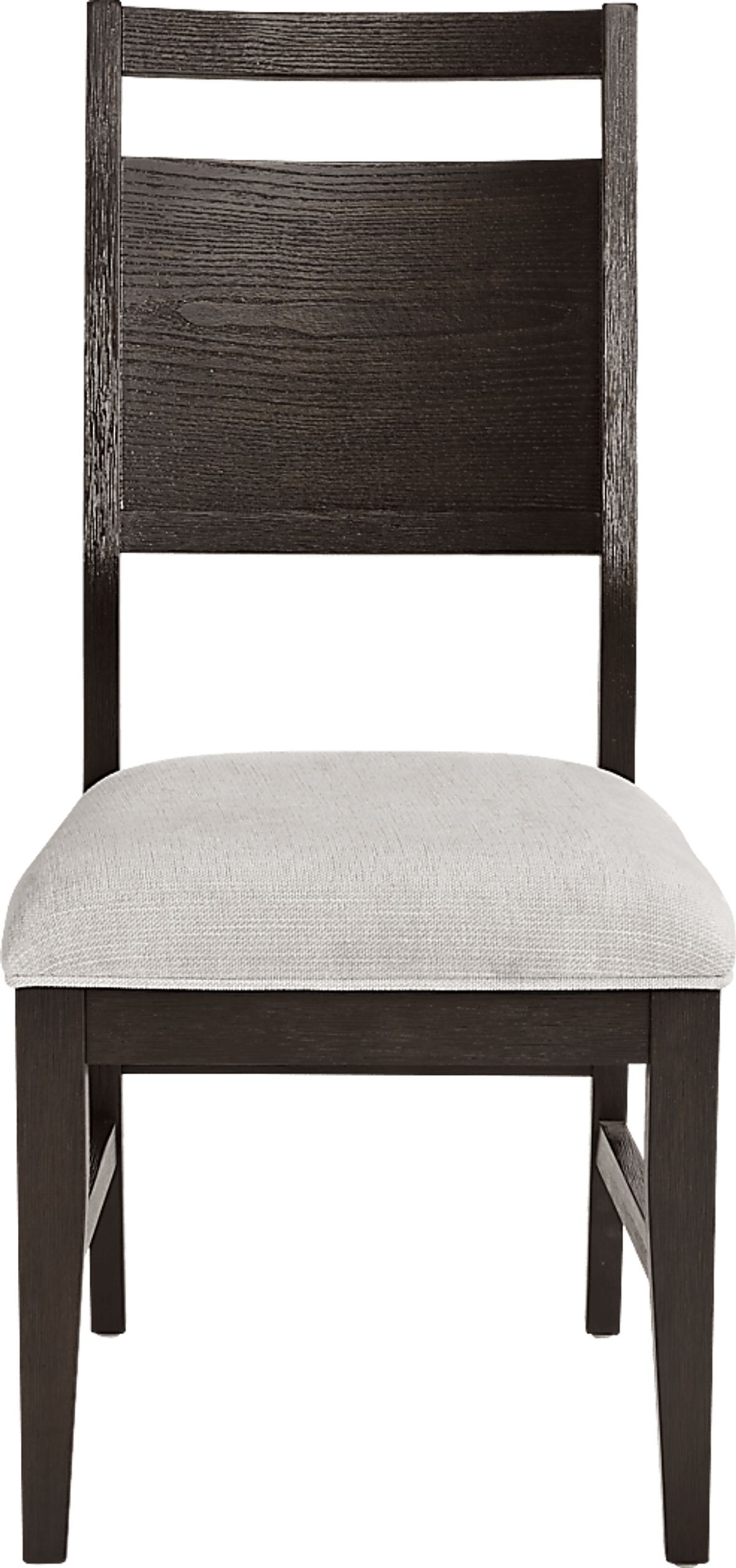 Ramore 5 Pc Espresso Dark Wood Beige Dining Room Set With Dining Table ...