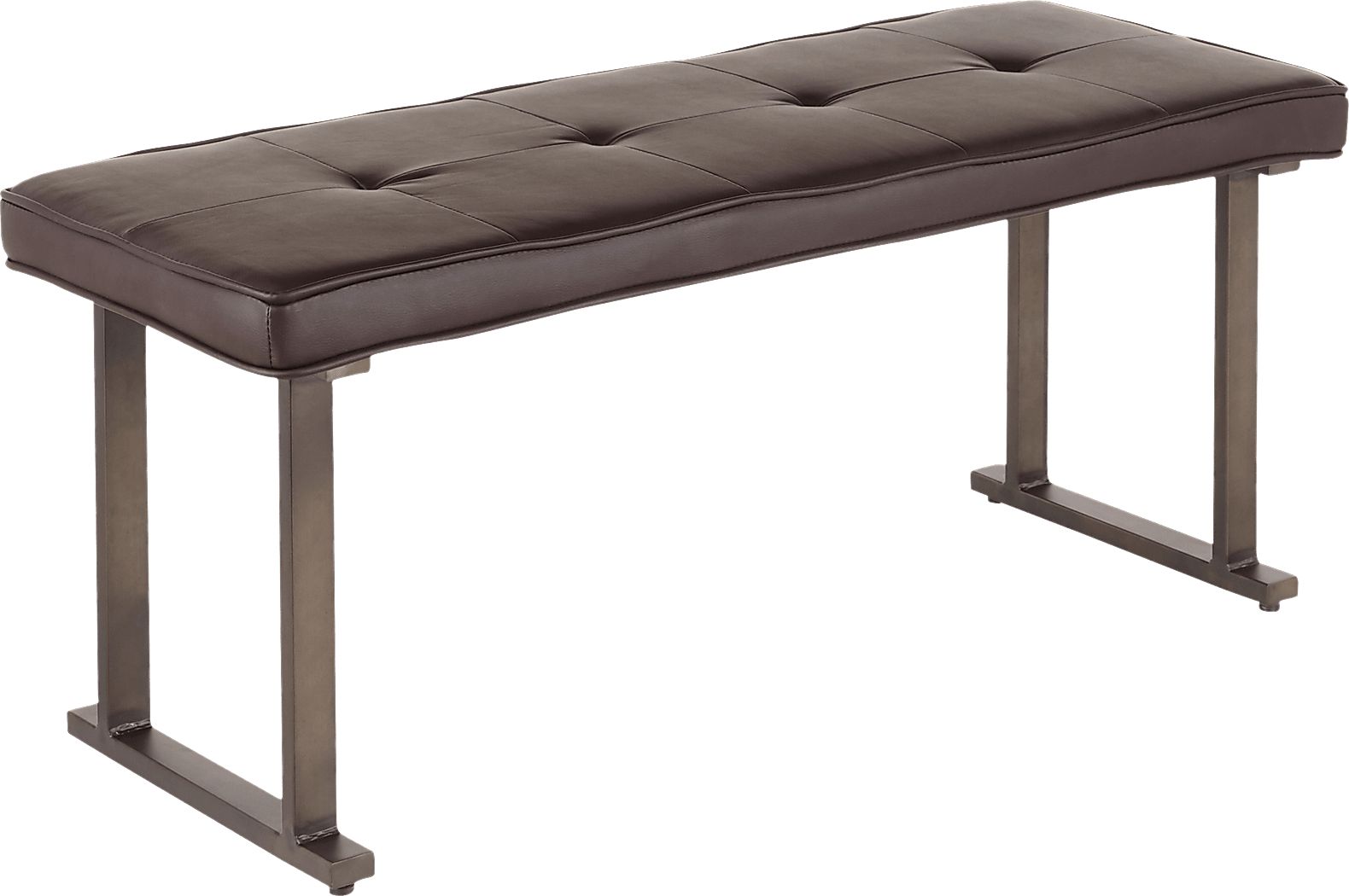 Randlett Espresso Accent Bench - Rooms To Go