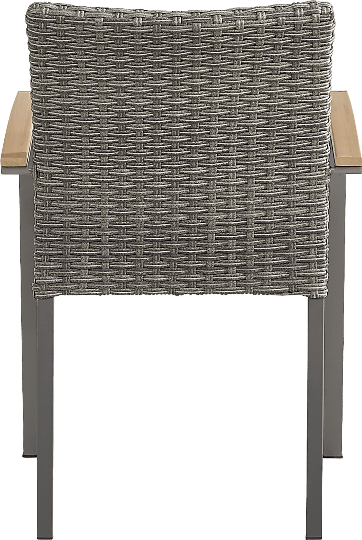 Randolph 7 Pc Gray Aluminum Outdoor Dining Set With Dining Table ...