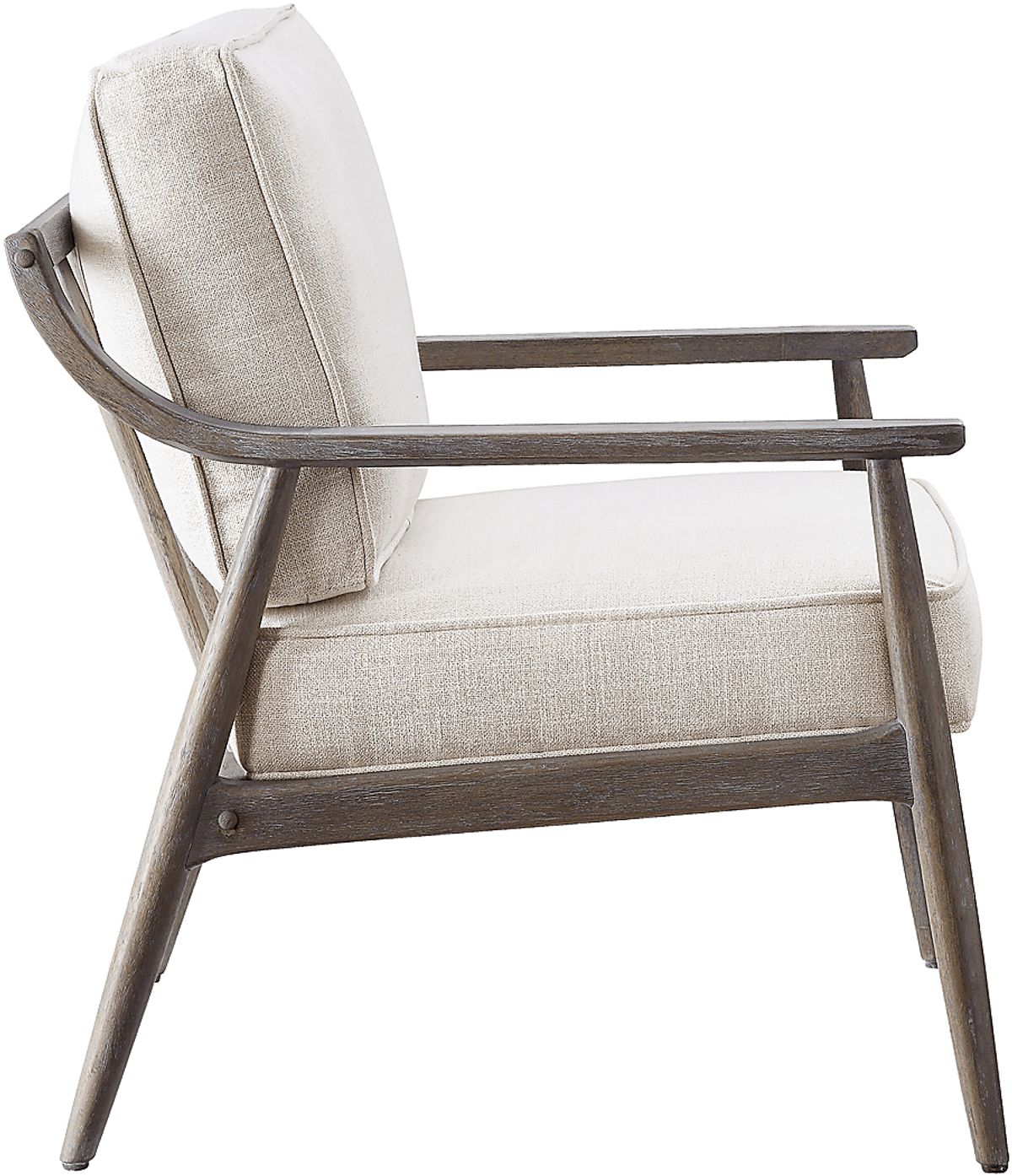 Ranelo I Cream Beige Polyester Fabric Accent Chair | Rooms to Go