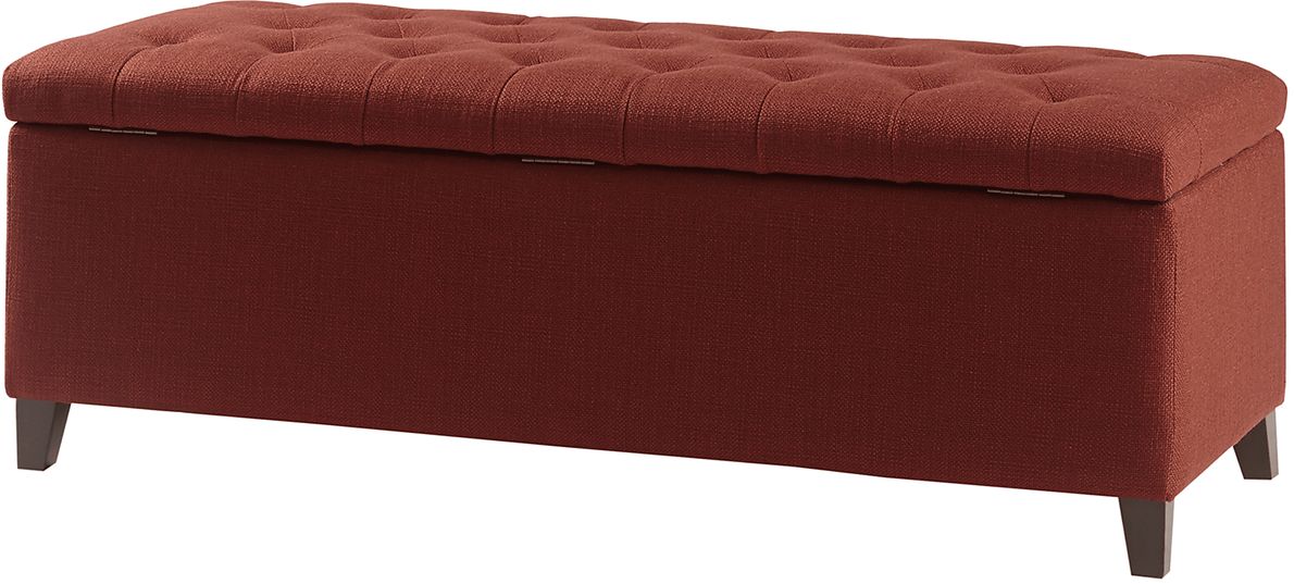 Rapdye Rust Accent Bench - Rooms To Go