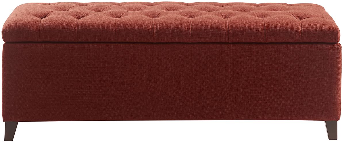 Rapdye Rust Accent Bench - Rooms To Go
