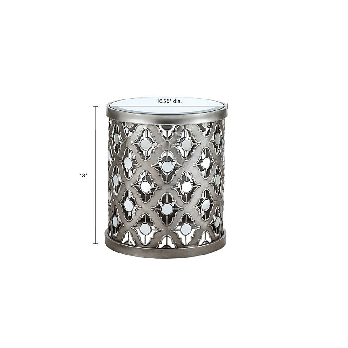 Ratama Silver Gray Accent Table | Rooms to Go