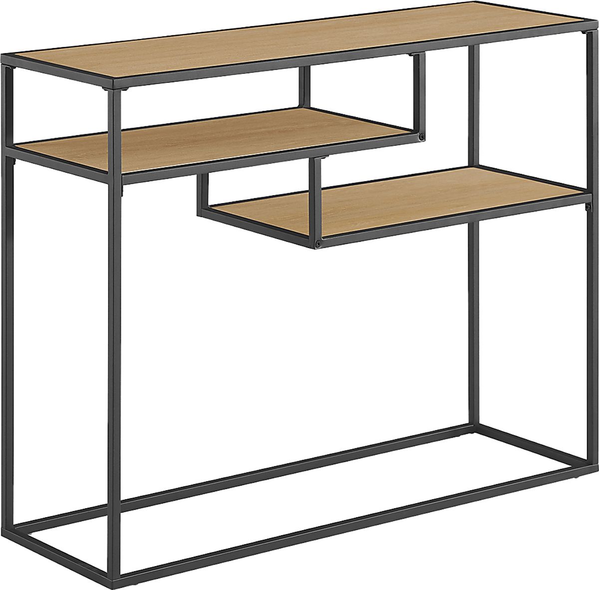 Rawley Oak Dark Wood,Light Wood Sofa Table | Rooms to Go