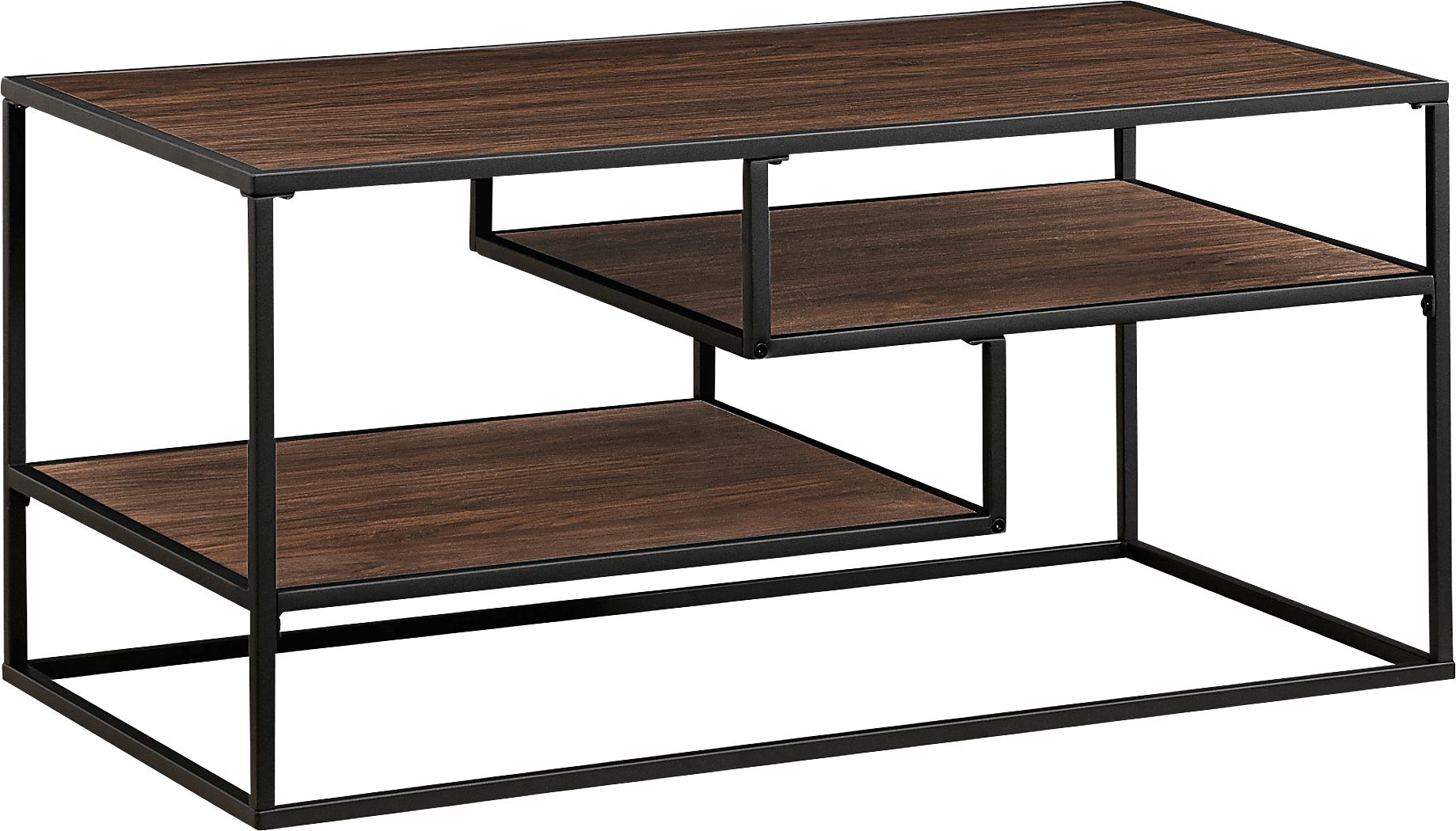 Rawley Walnut Dark Wood Sofa Table | Rooms to Go