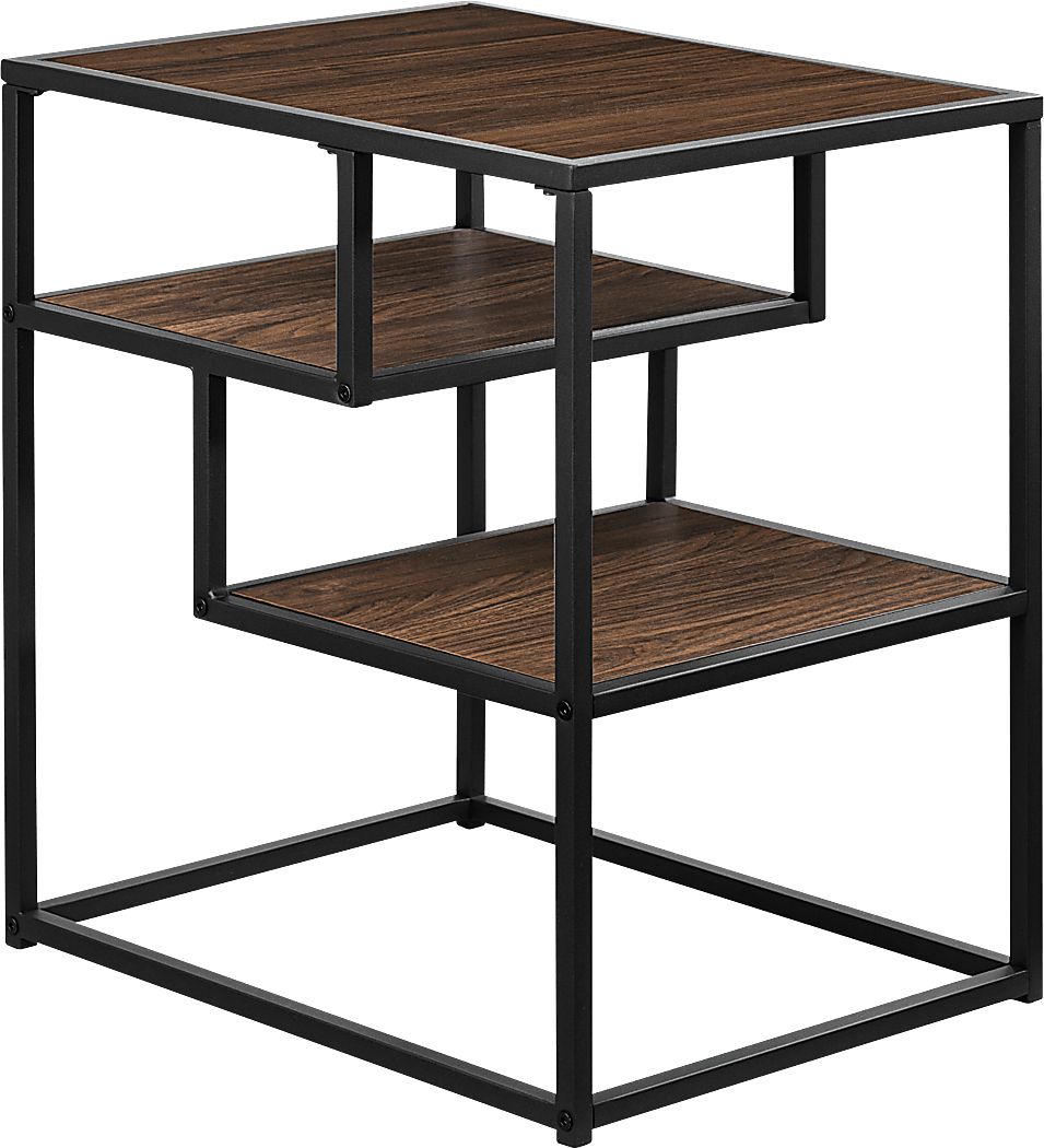 Rawley Walnut Dark Wood Sofa Table | Rooms to Go