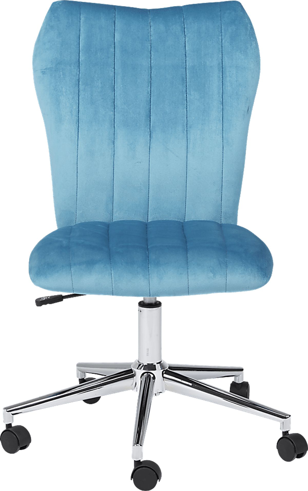 Raylan Blue Polyester Fabric Desk Chair | Rooms to Go