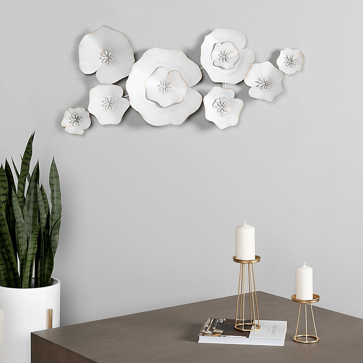 Reanne White Wall Decor | Rooms to Go