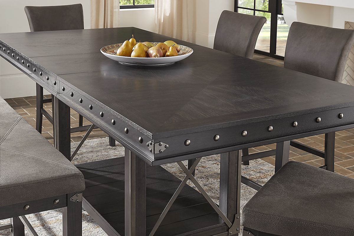 Red Hook 5 Pc Black Black,Colors Dining Room Set With Counter Height ...