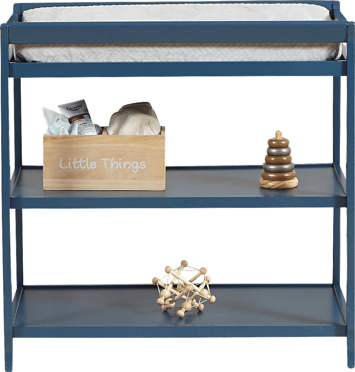 Reena Navy Colors Changing Table | Rooms to Go