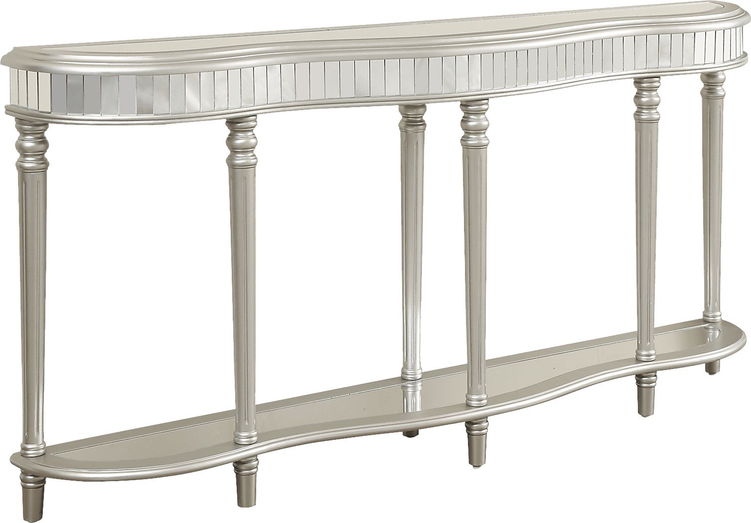 Reflection Road Champagne Console Table - Rooms To Go