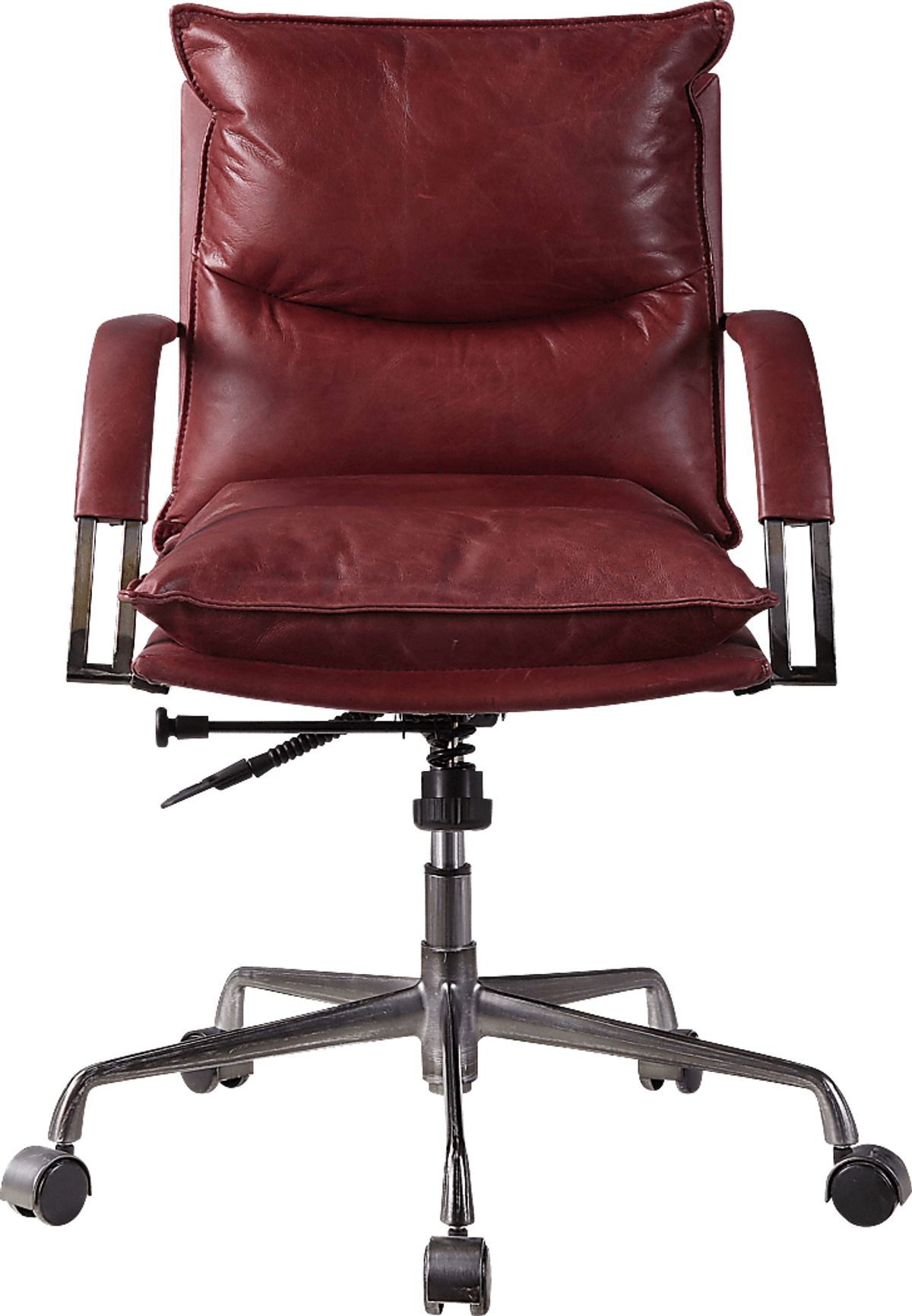 Regallie Ruby Red Office Chair | Rooms to Go
