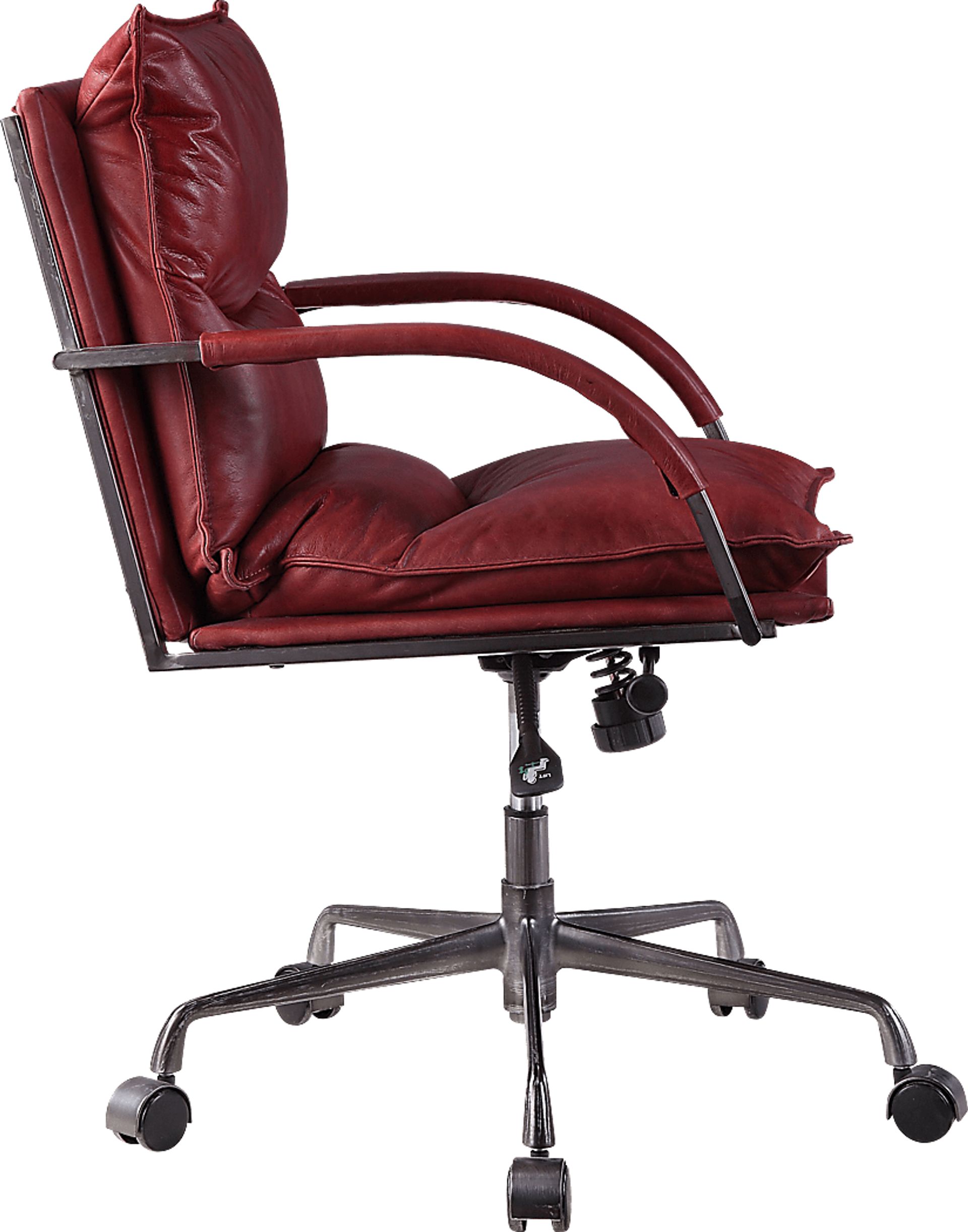 Regallie Ruby Red Office Chair | Rooms to Go