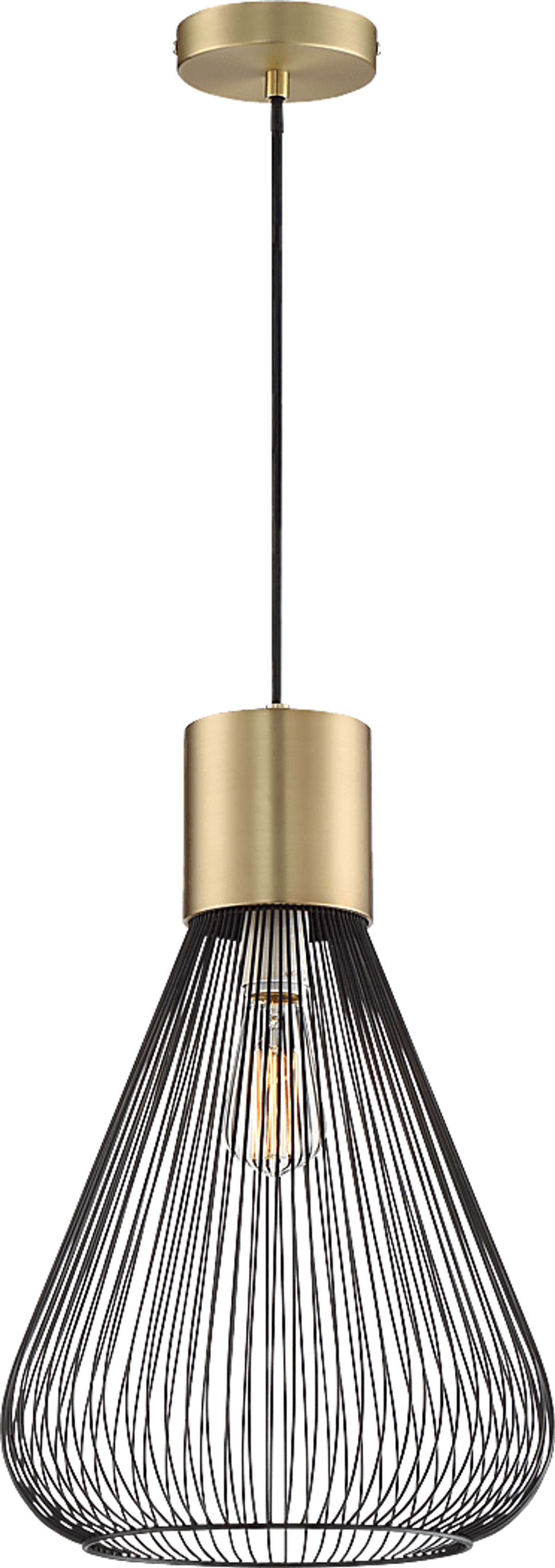 Renellie Club Black Pendant | Rooms to Go