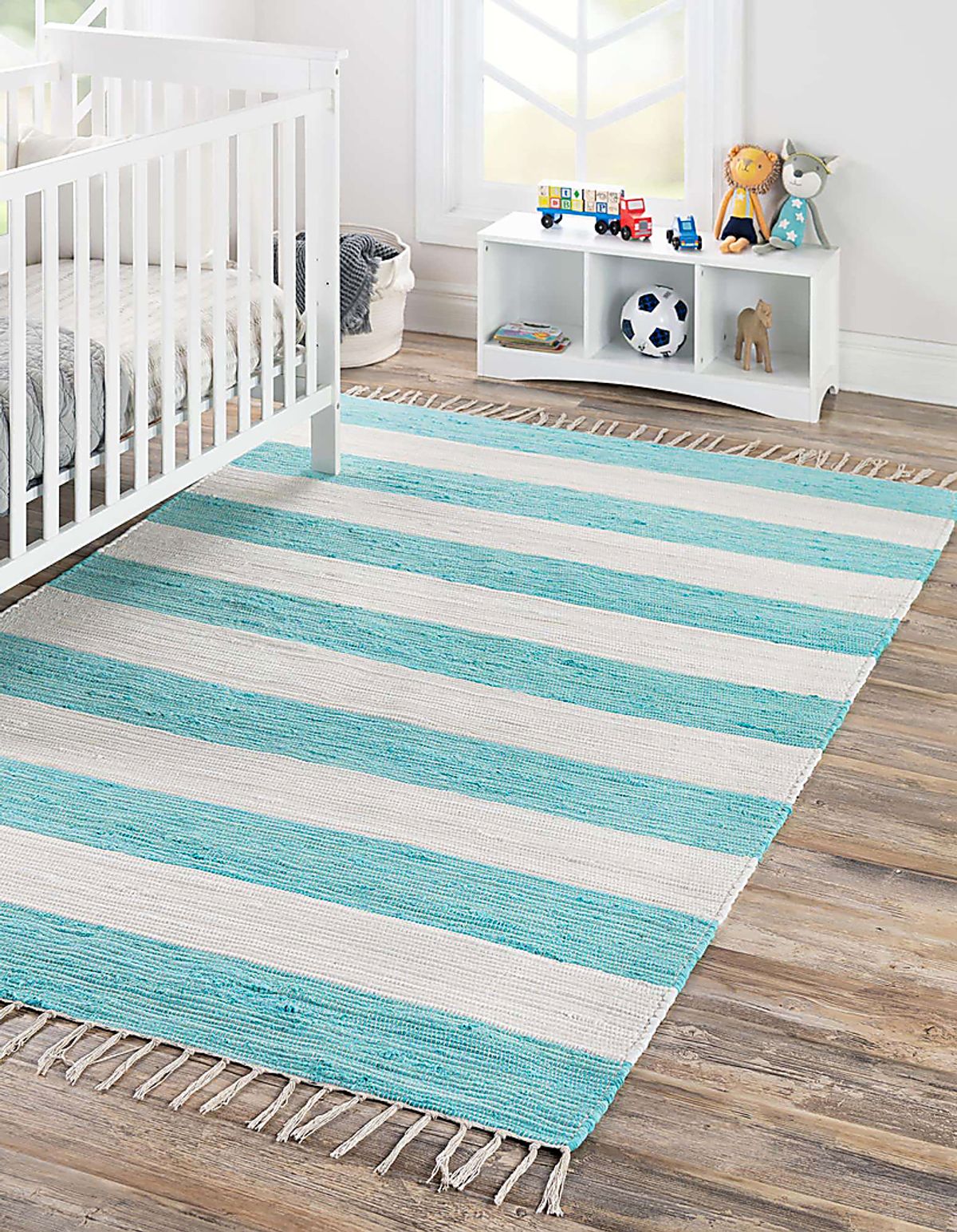 Reshay Turquoise Blue Rugs | Rooms to Go