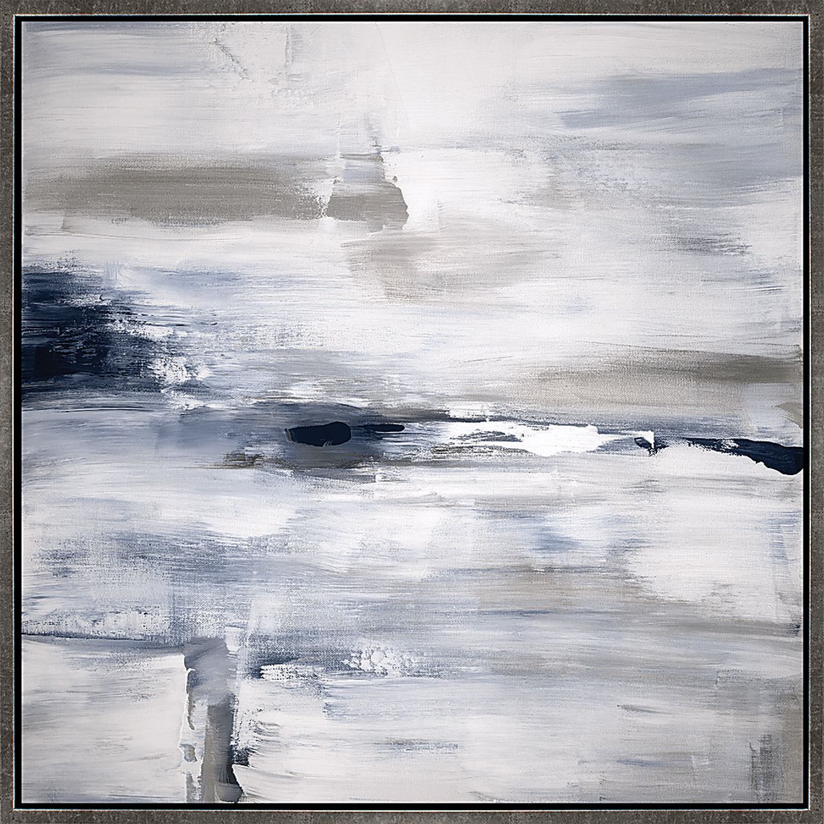 Restless Waves I Gray Artwork | Rooms to Go