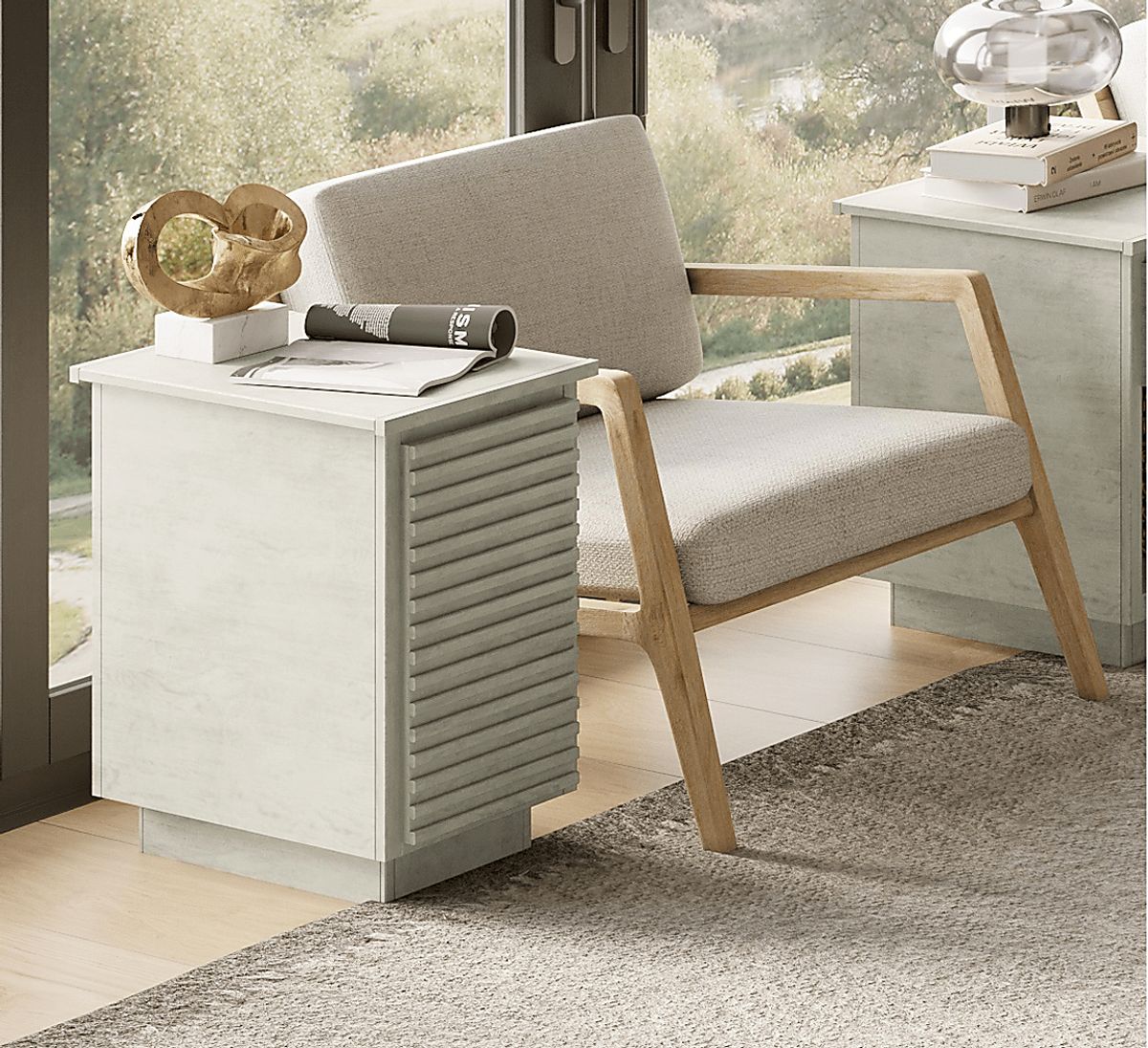 Revei Sandstone Colors End Table | Rooms to Go