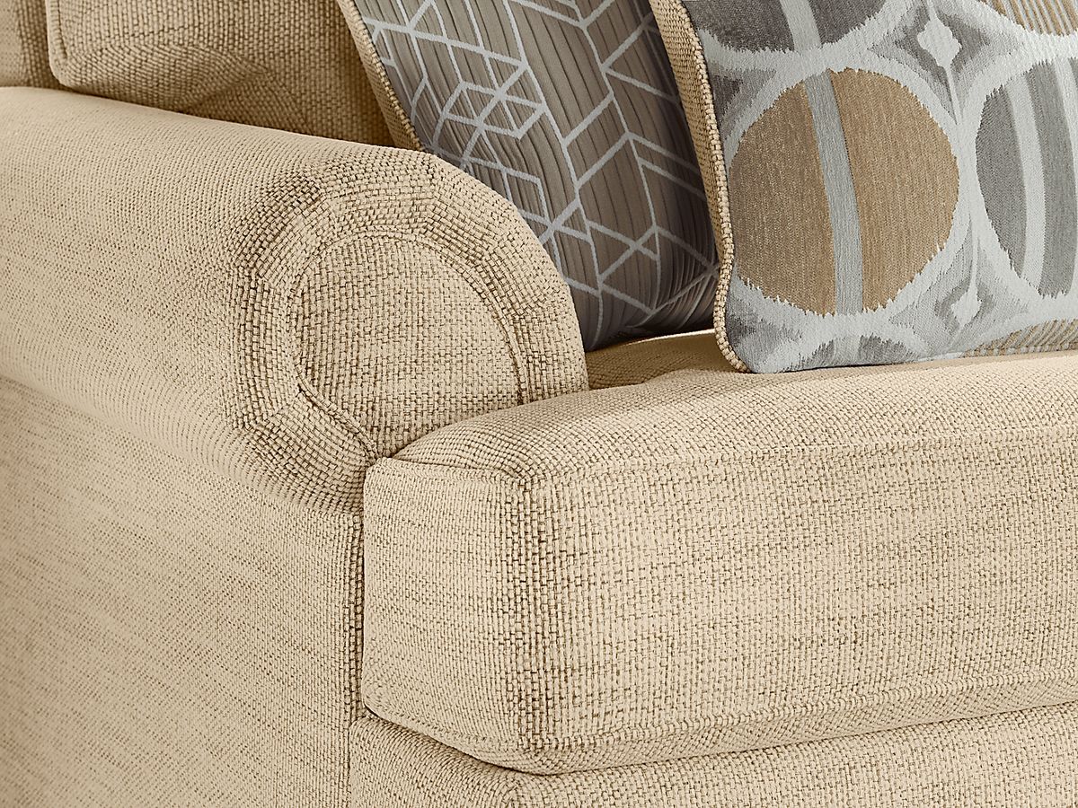 Reyna Point Tan Beige,Brown Woven Chair | Rooms to Go