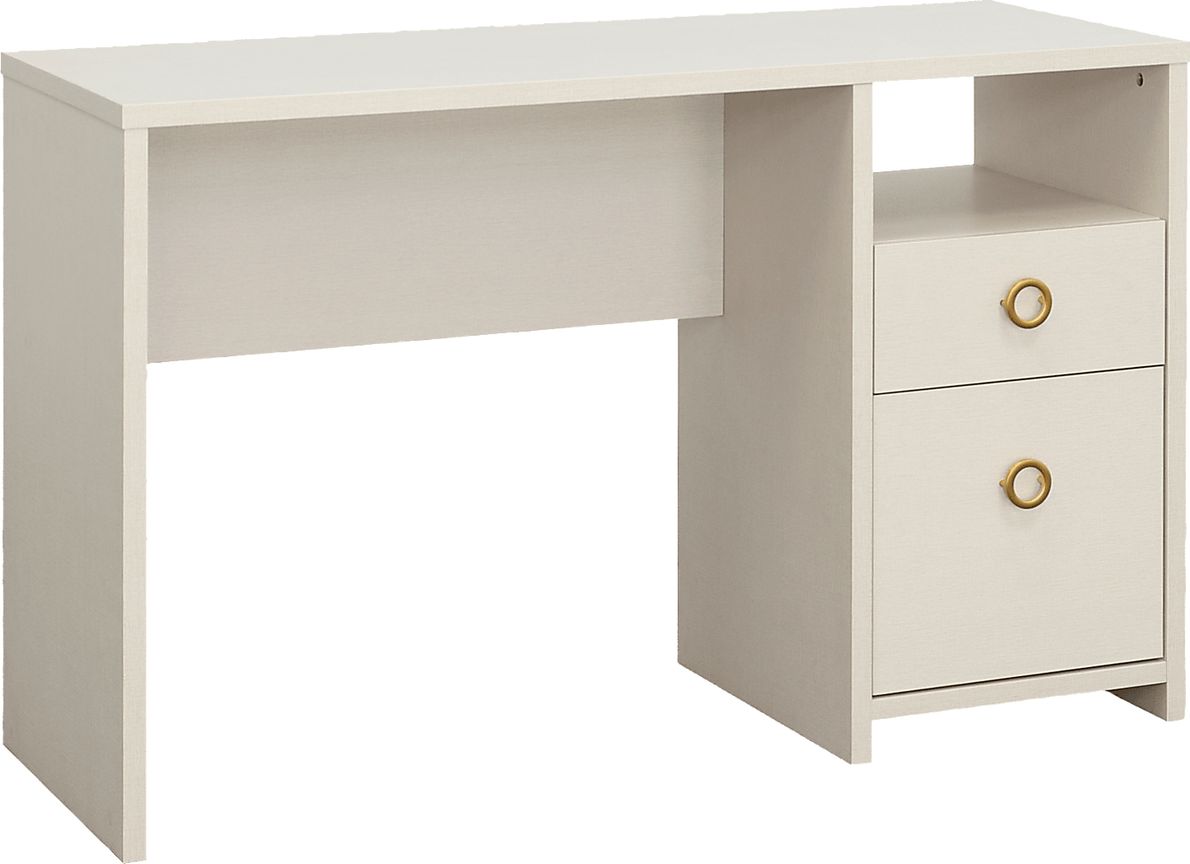 Rheault White Desk - Rooms To Go