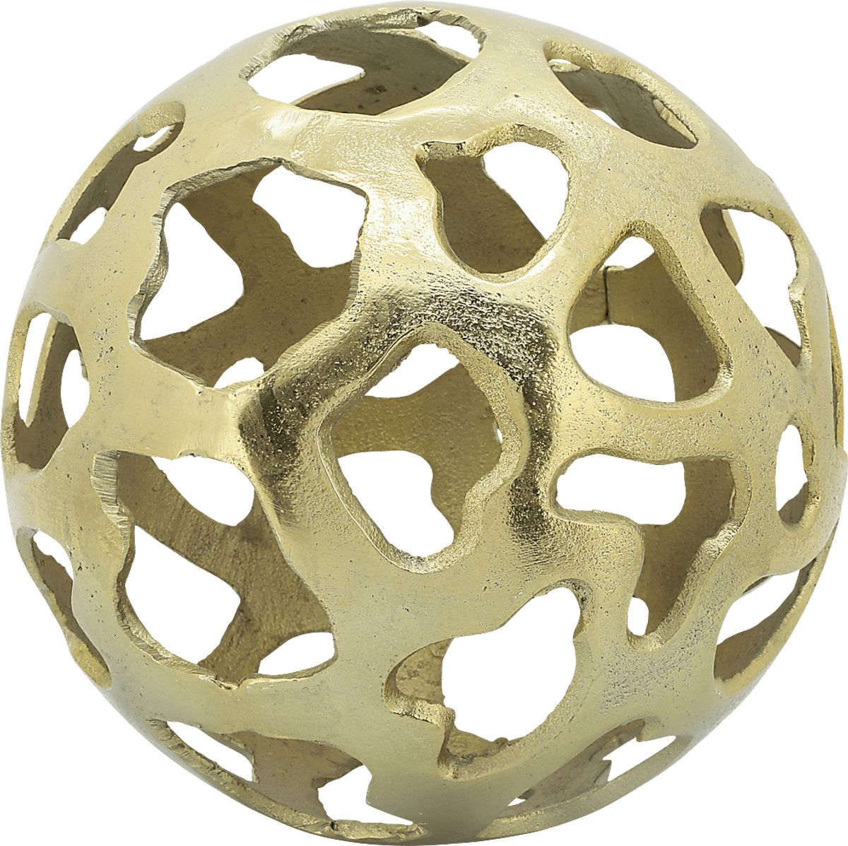 Rheims Gold Colors,Metal Yellow Orb | Rooms to Go