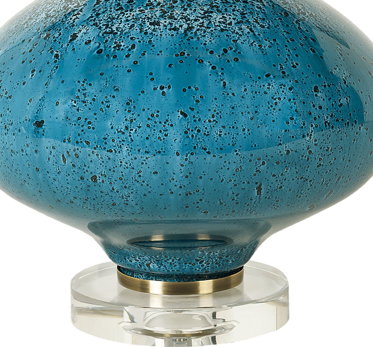 Rhett Peak Blue Table Lamp | Rooms to Go