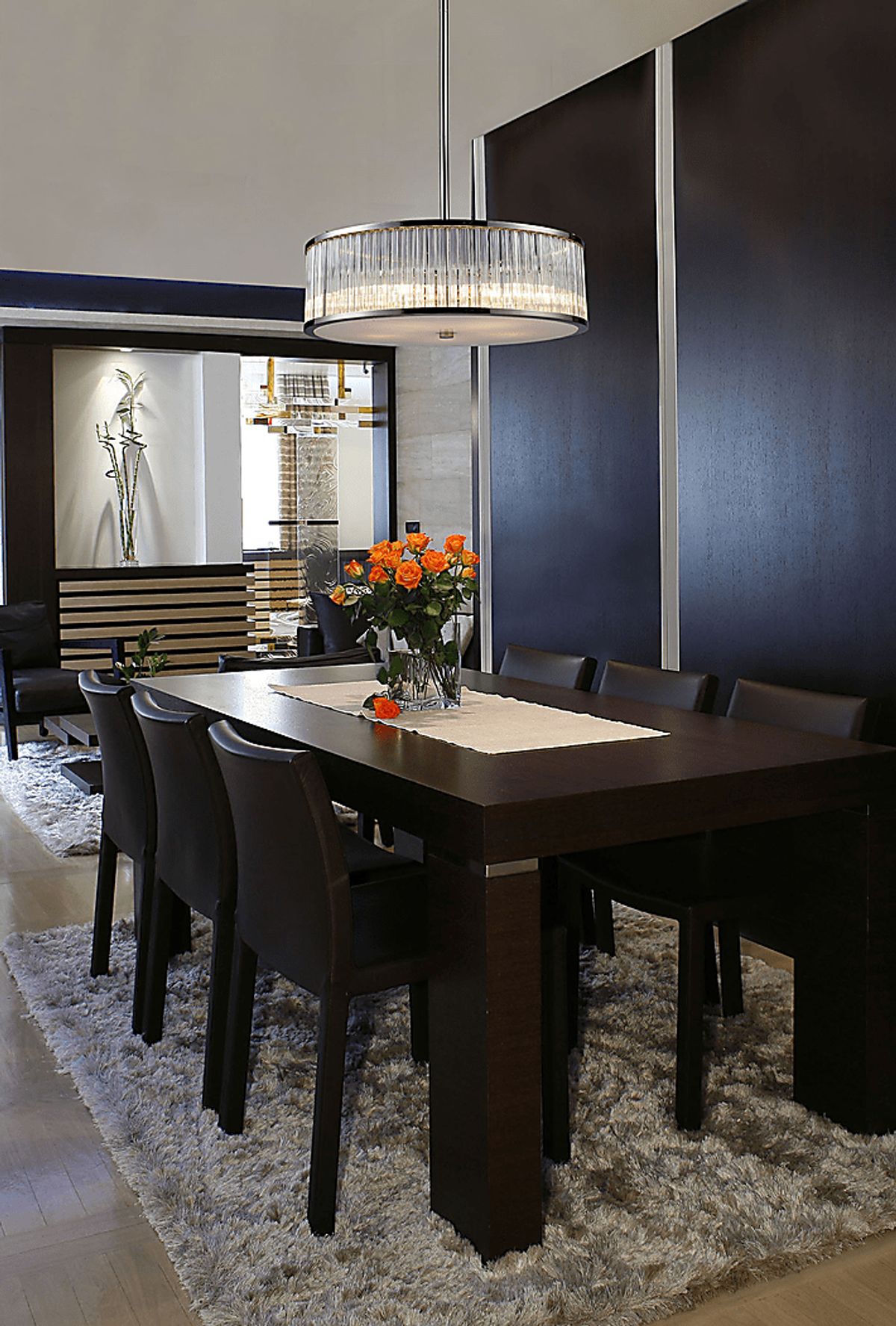 Rhonda Edge Silver Gray Chandelier | Rooms to Go