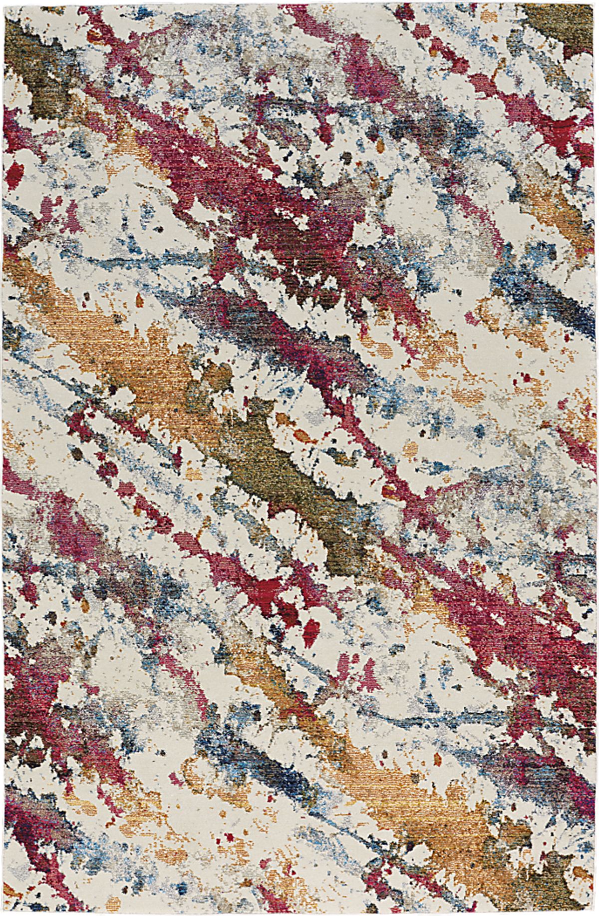 Rich Splash Cream,Multi Beige,Multi Rug | Rooms to Go