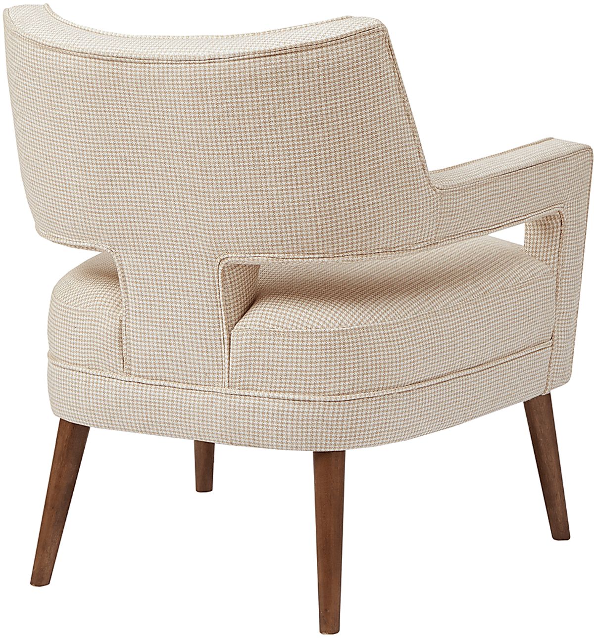 Ridgemar Cream Beige Polyester Fabric Accent Chair | Rooms to Go