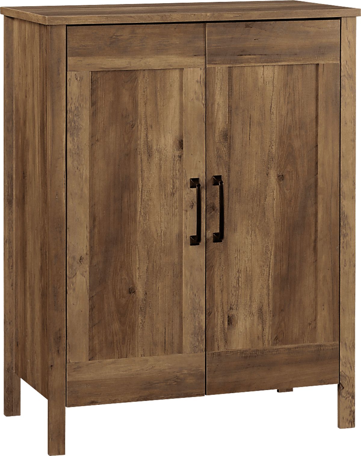 Ridgesun Brown Dark Wood Storage Cabinet | Rooms to Go