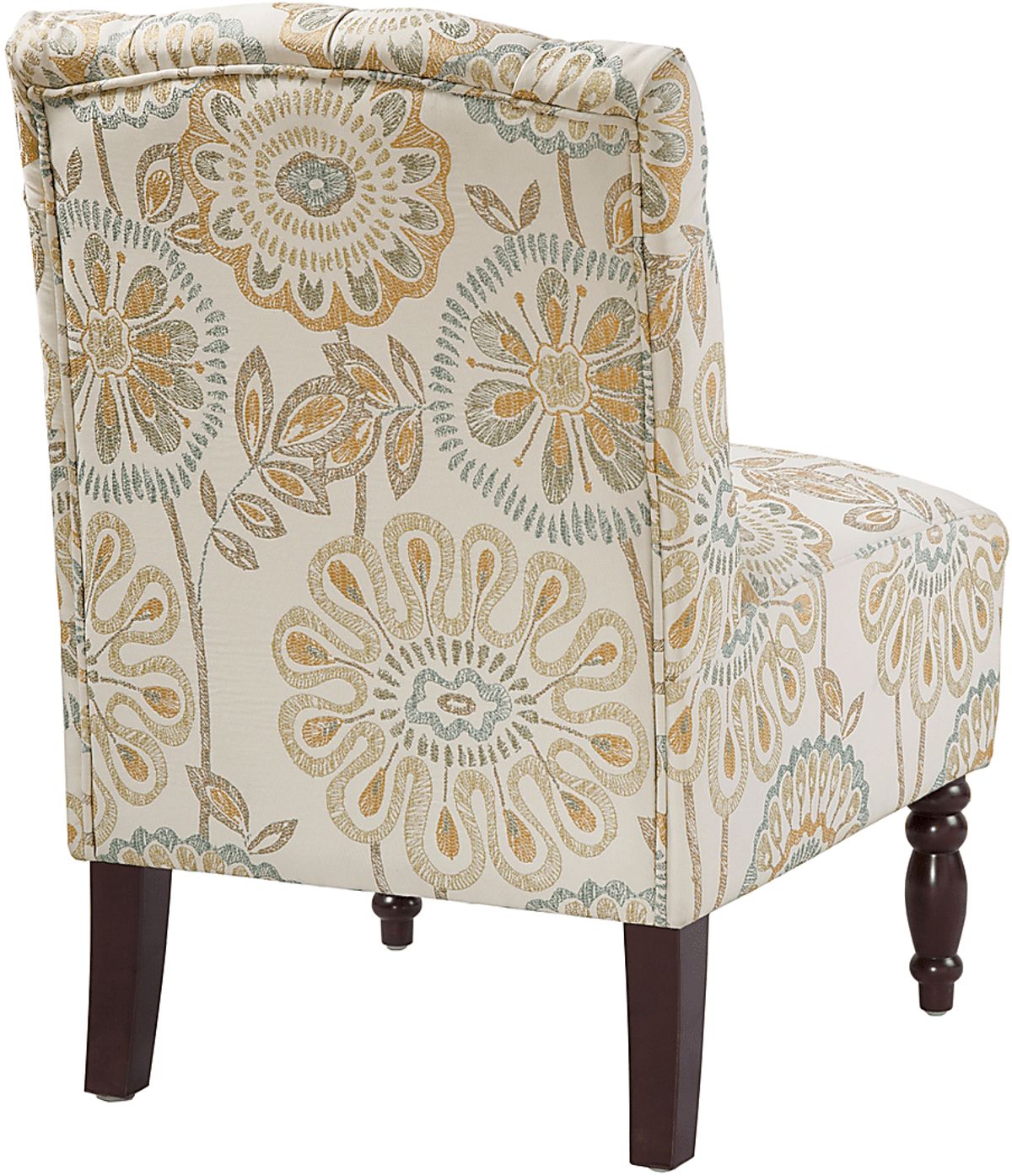 Rietta Cream Beige Polyester Fabric Accent Chair | Rooms to Go