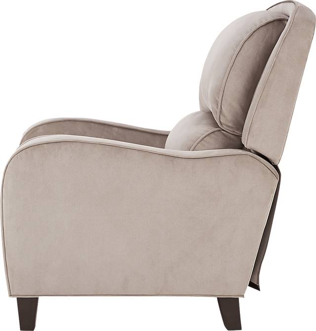 Rivendell Tan Beige,Brown Polyester Fabric Recliner | Rooms to Go