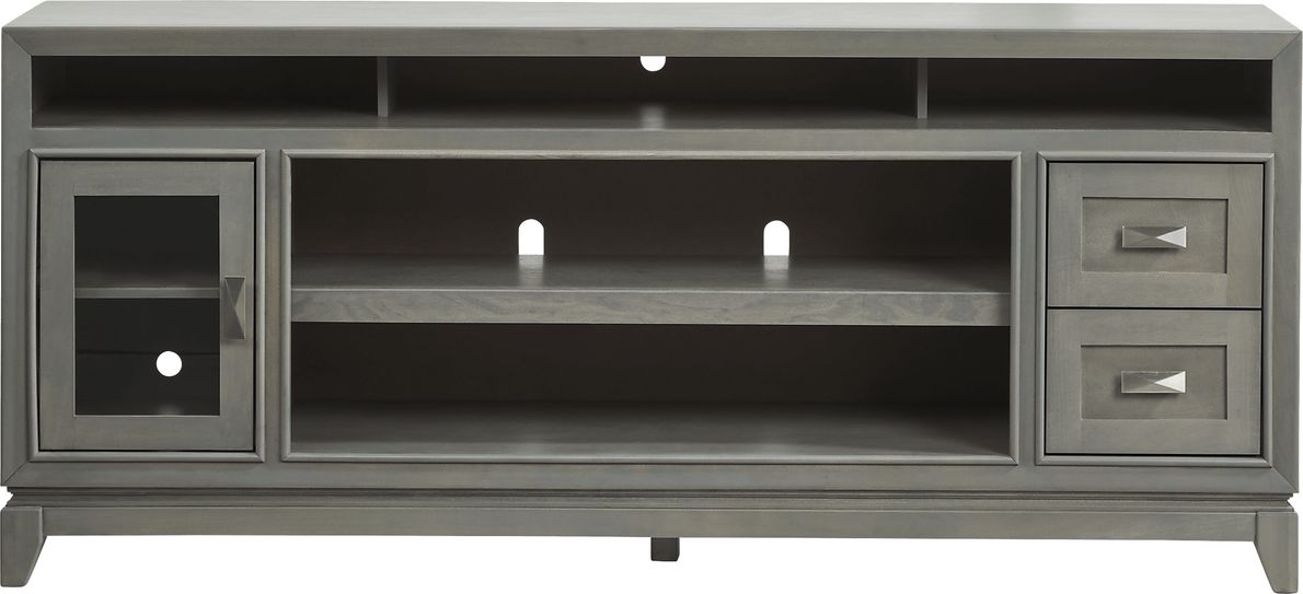 River Terrace Gray Console - Rooms To Go