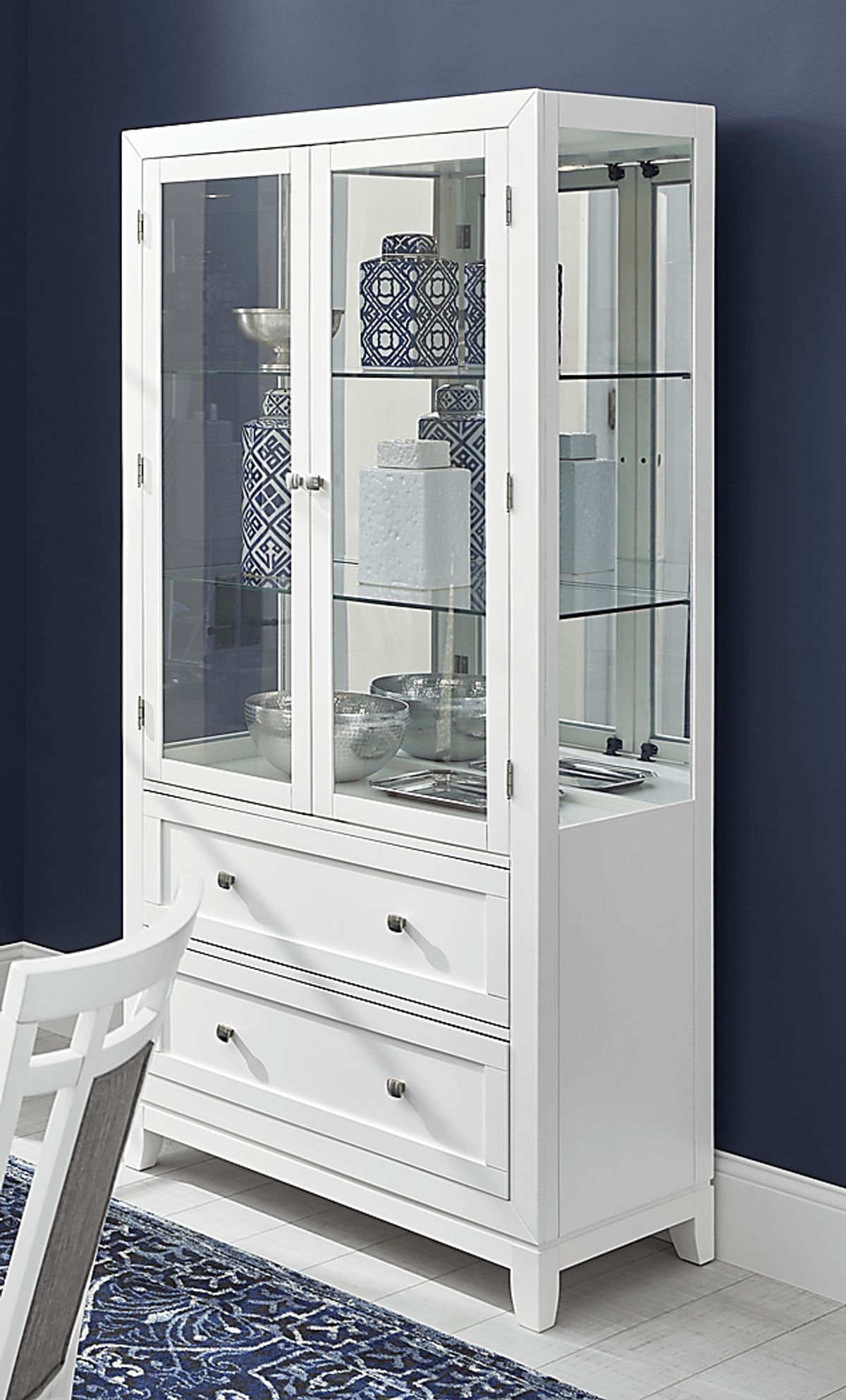 Curio cabinet rooms to go store