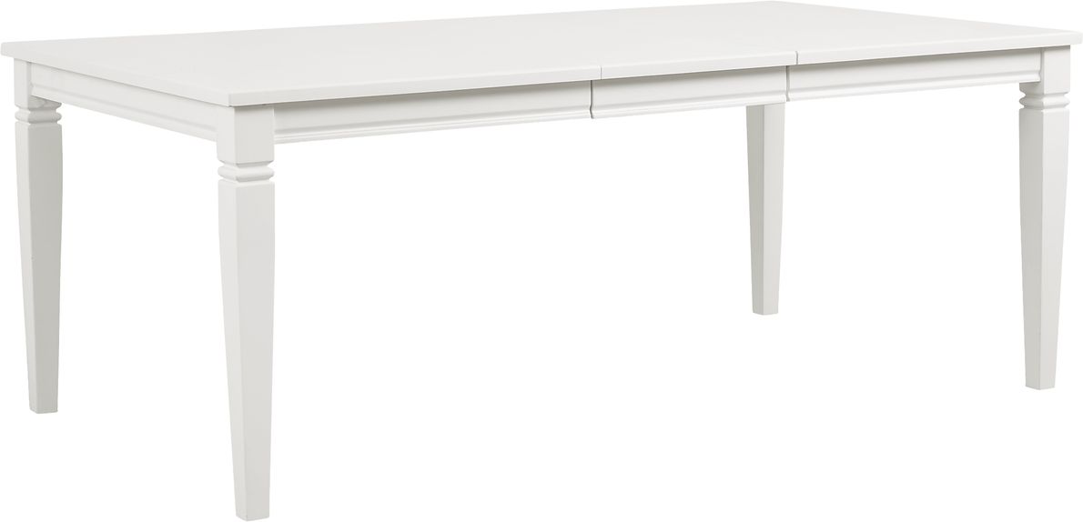 Riverdale White Rectangle Dining Table - Rooms To Go