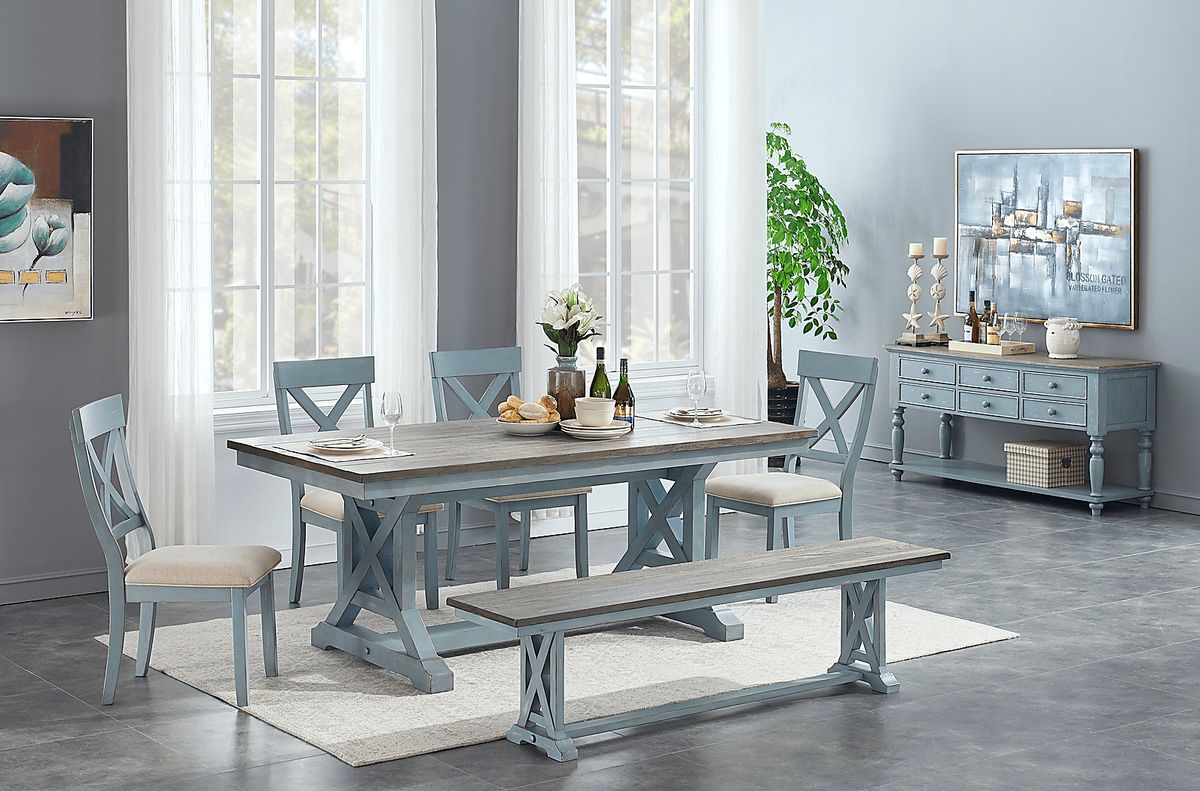 Robinette Blue Colors Dining Table | Rooms to Go