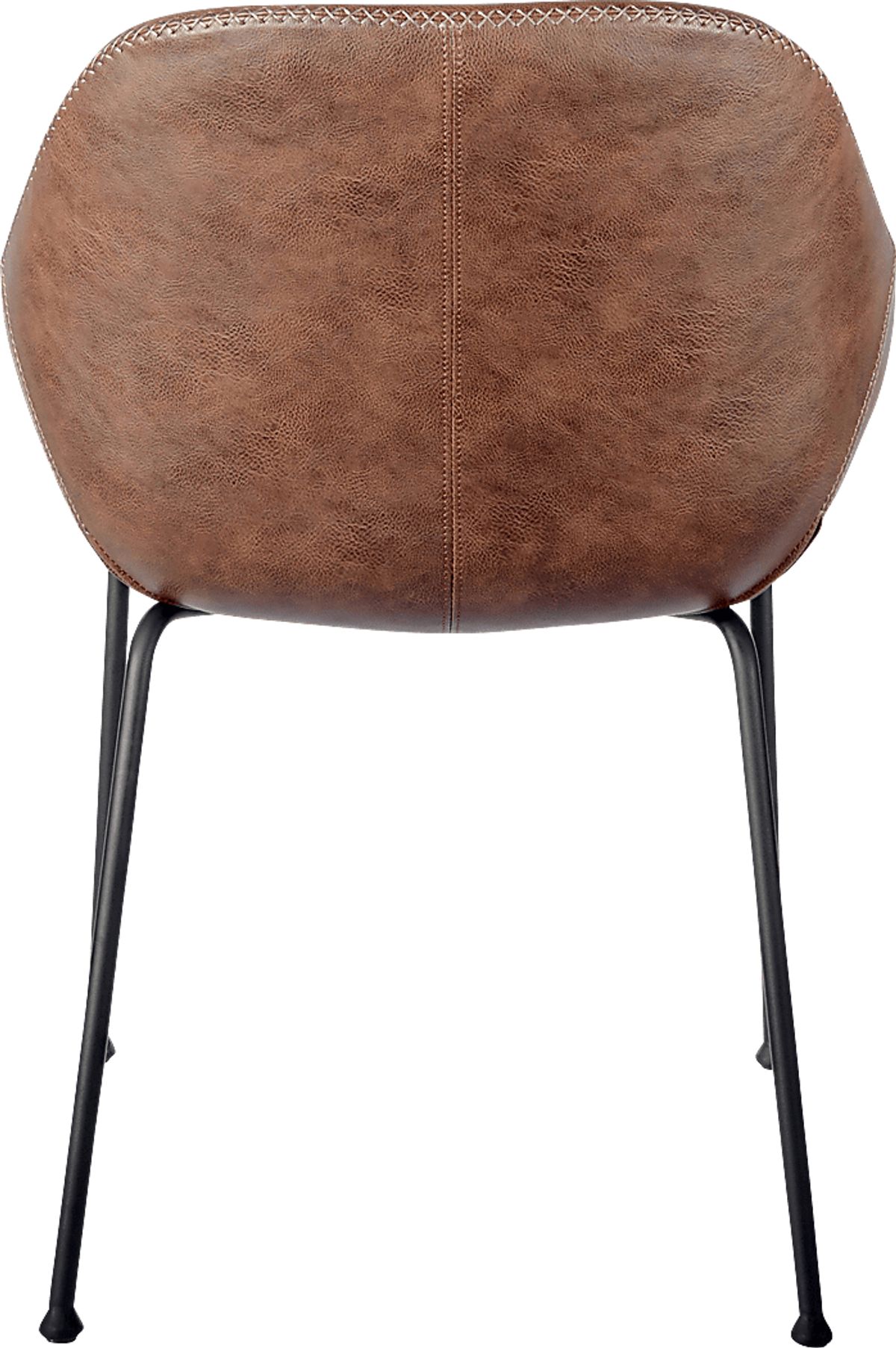 Rockcress Brown Synthetic Fabric Dining Chair | Rooms to Go