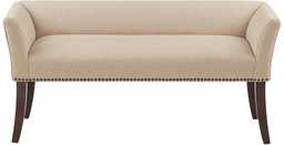 Rockglen Cream Beige Accent Bench | Rooms to Go