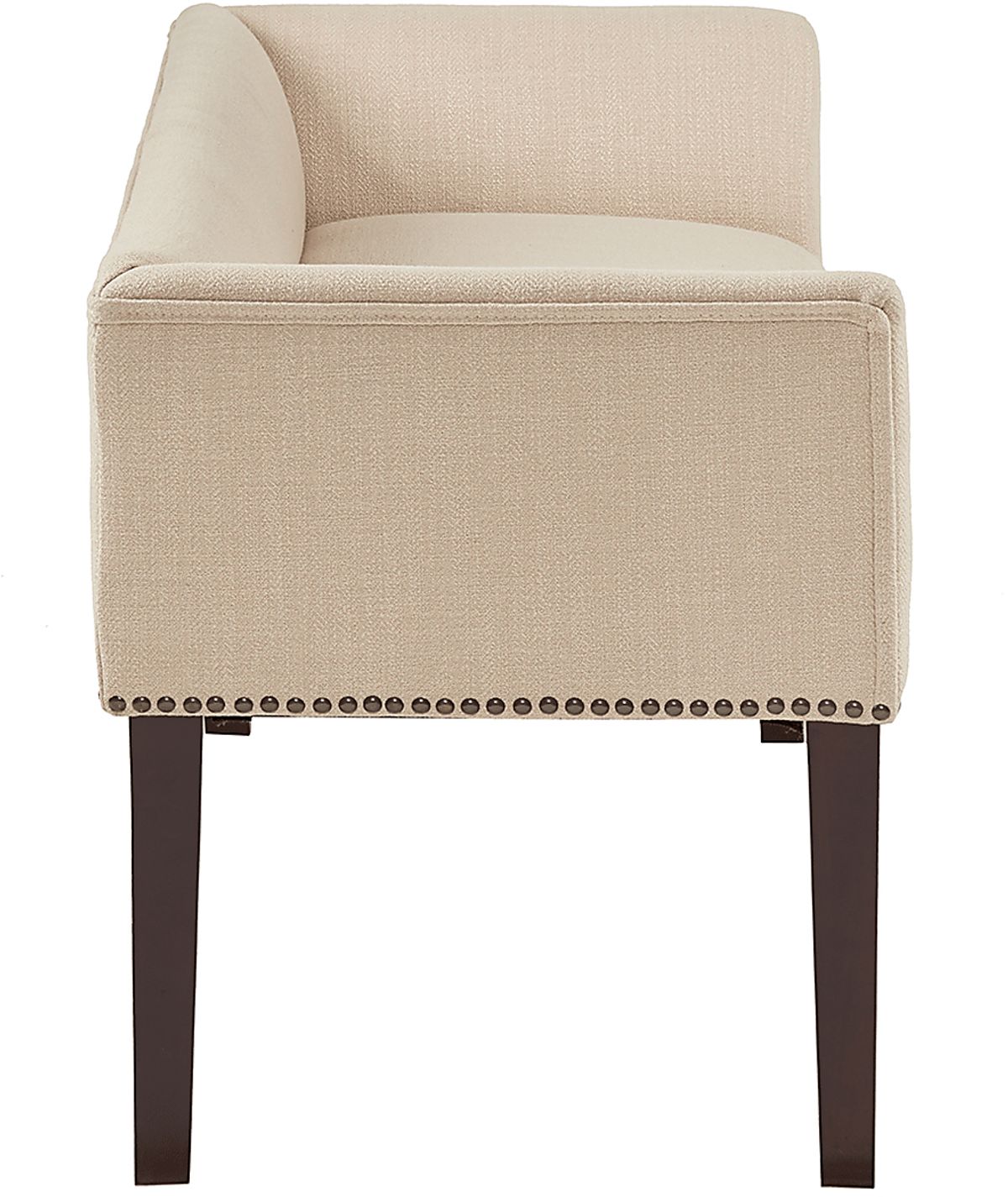 Rockglen Cream Beige Accent Bench | Rooms to Go