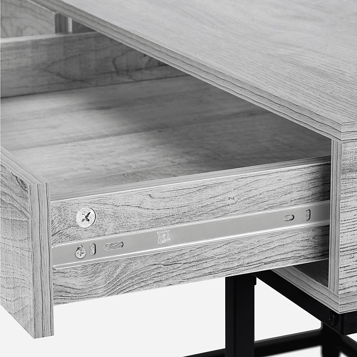 Rockmart Gray Desk | Rooms to Go