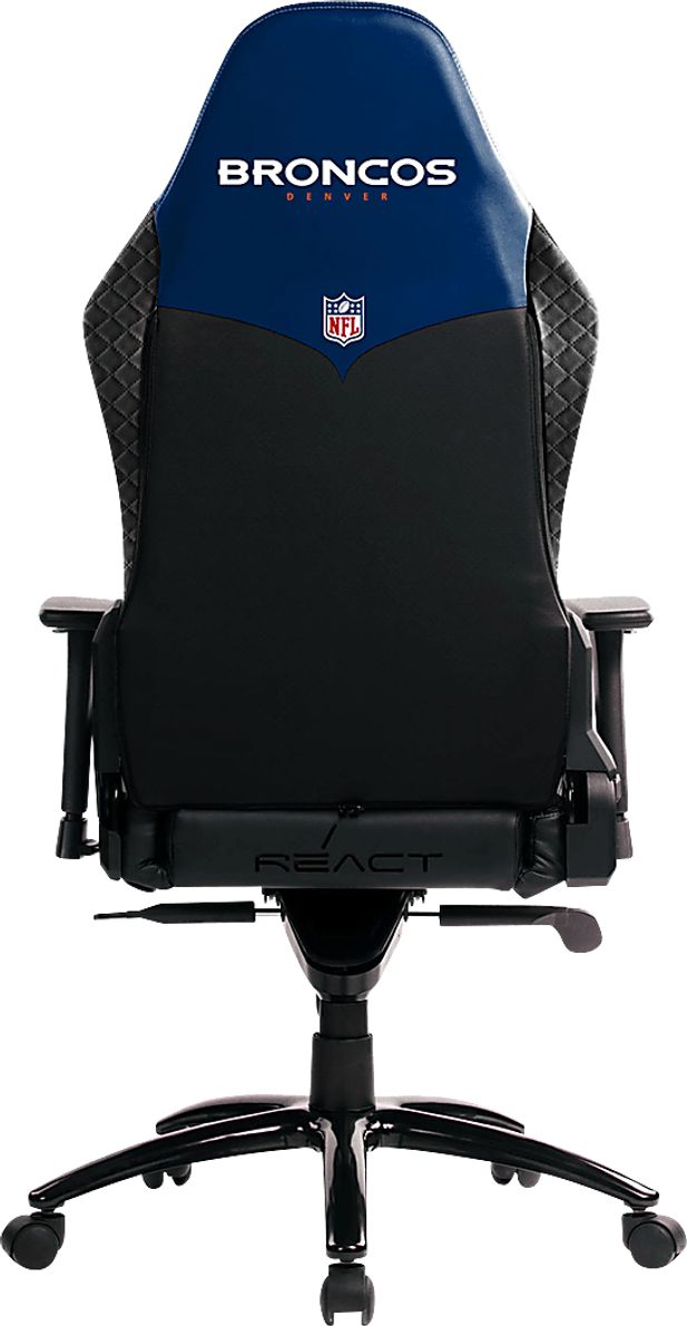Roguelike NFL Denver Broncos Blue Gaming Chair - Rooms To Go