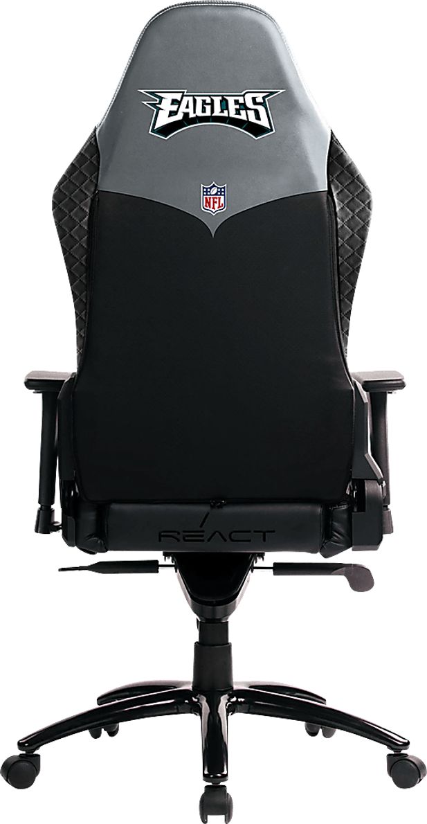 Roguelike NFL Philadelphia Eagles Gray Gaming Chair - Rooms To Go