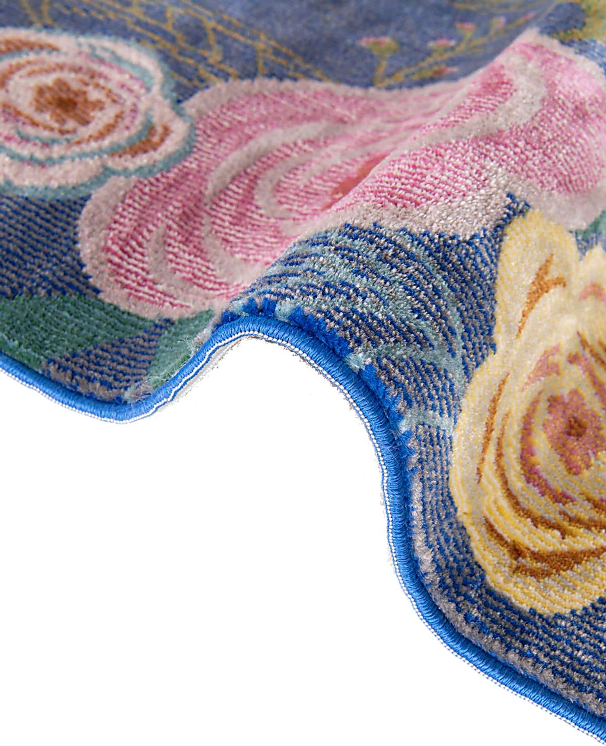 Rosebud Blue,Green,Pink Rugs | Rooms to Go