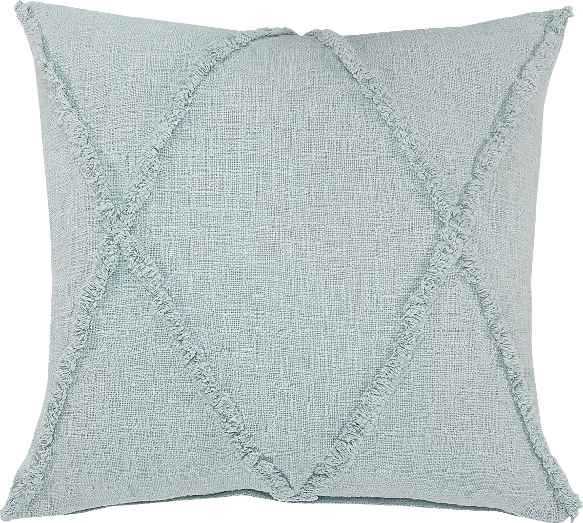 Rosellar Light Blue Pillow | Rooms to Go