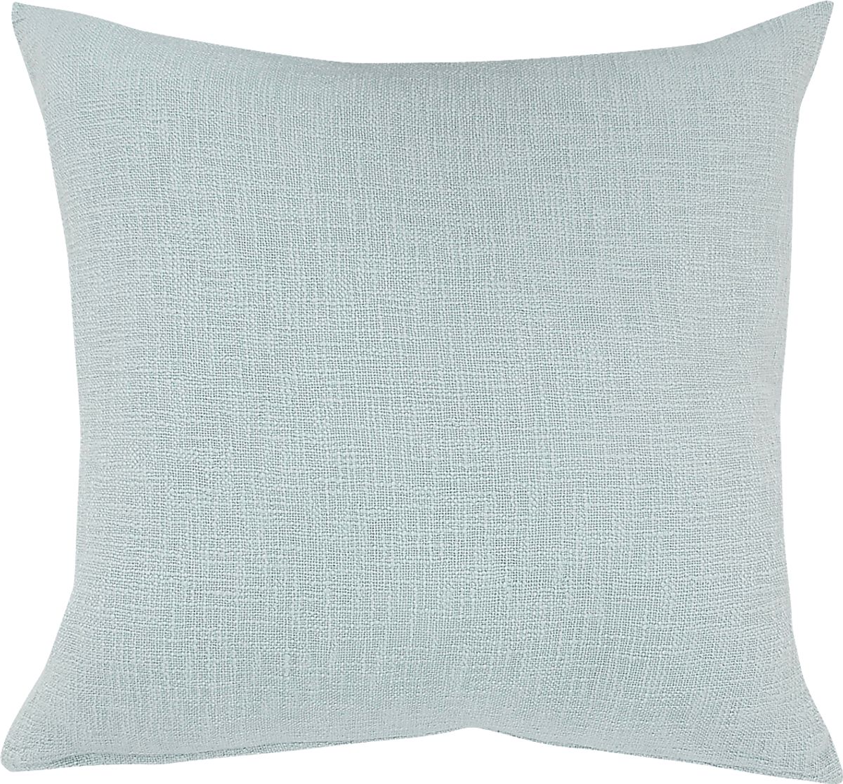 Rosellar Light Blue Pillow | Rooms to Go