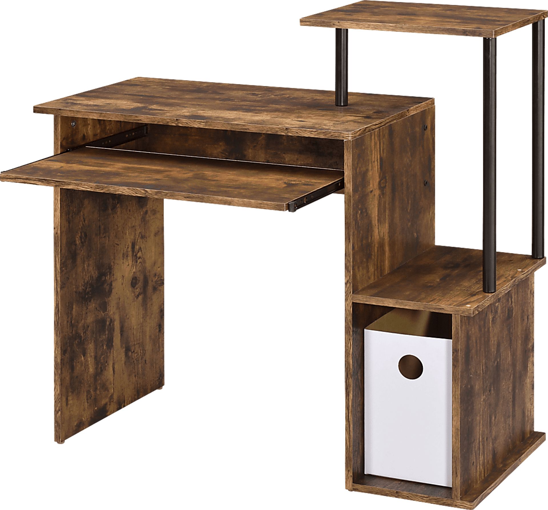 Roseny Brown Desk | Rooms to Go