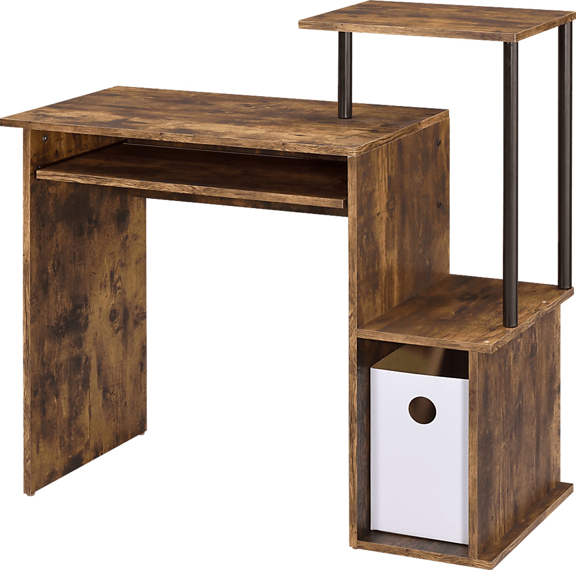 Roseny Brown Desk | Rooms to Go