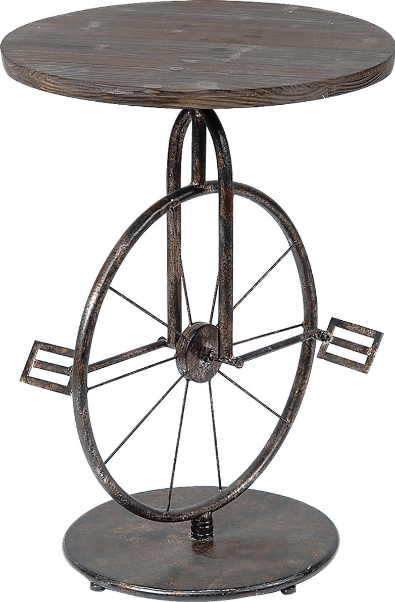Rosston Brown Dark Wood Accent Tables - Rooms To Go