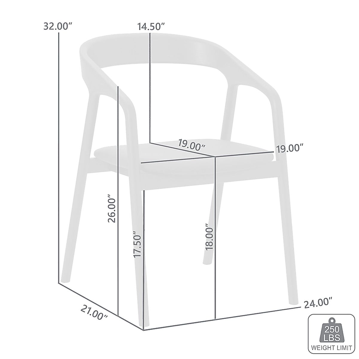 Routelow Black Black,Colors Arm Chair, Set Of 2 | Rooms to Go