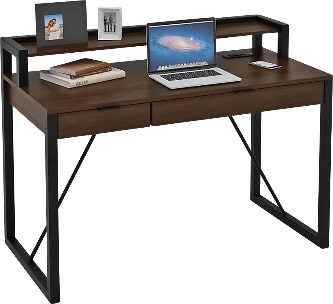 Rowher Espresso Desk - Rooms To Go